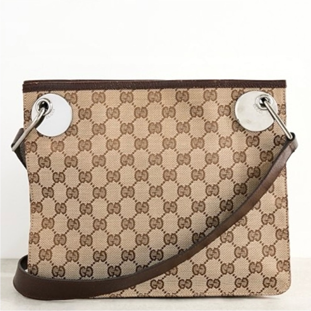 Authenticated Gucci Eclipse Sherry Messenger Shoulder… - Gem